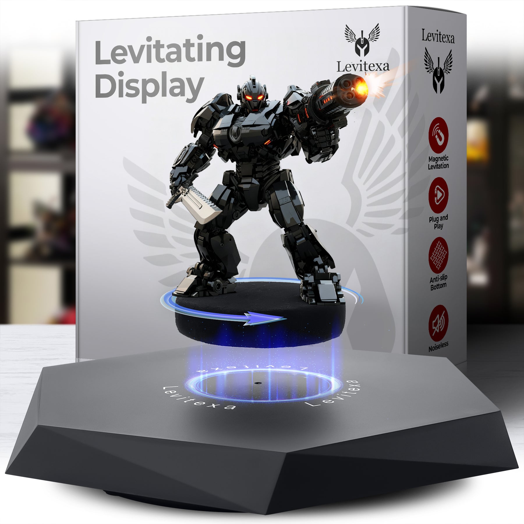 The World's First Levitating Display: The Nimbus