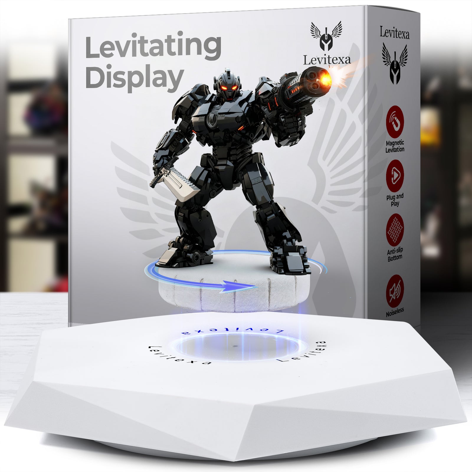 The World's First Levitating Display: The Nimbus