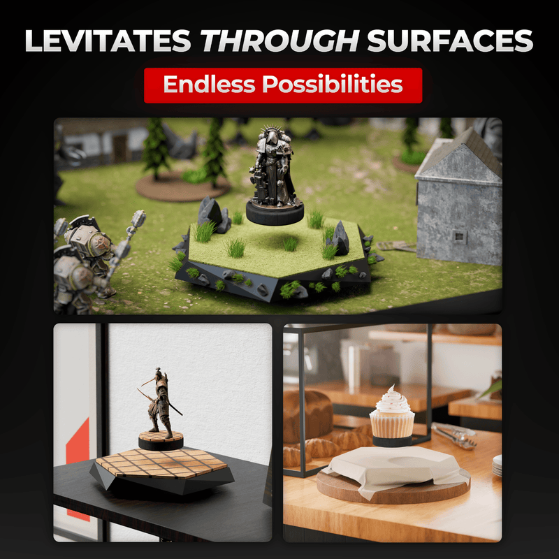 The World's First Levitating Display: The Nimbus